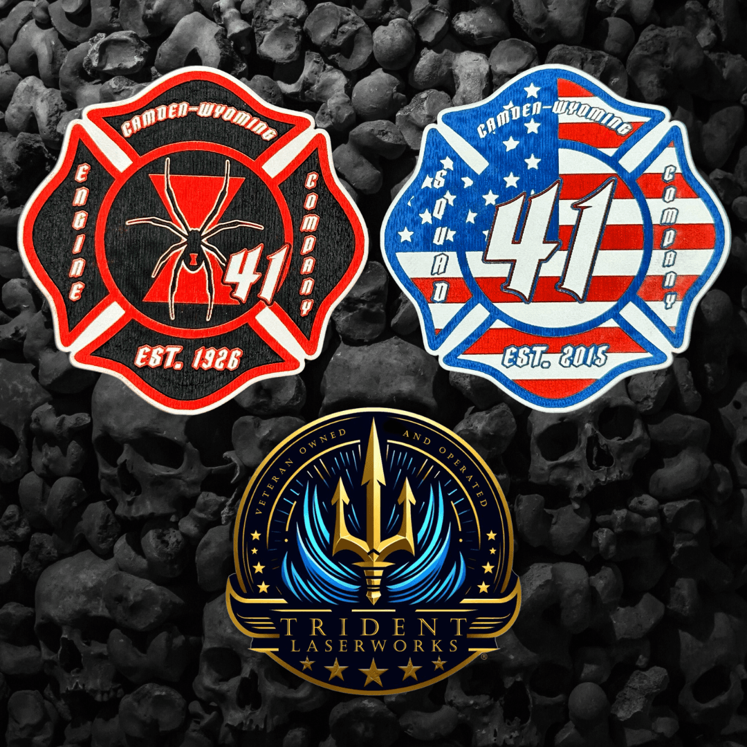 Acrylic Patches – Trident LaserWorks