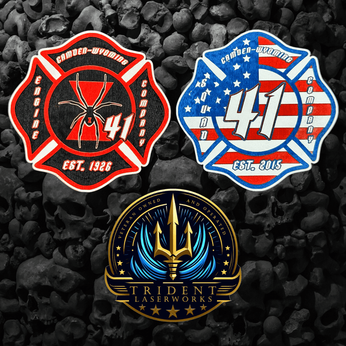 Acrylic Patches – Trident LaserWorks